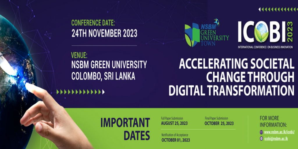 International Conference on Business Innovation (ICOBI) | NSBM