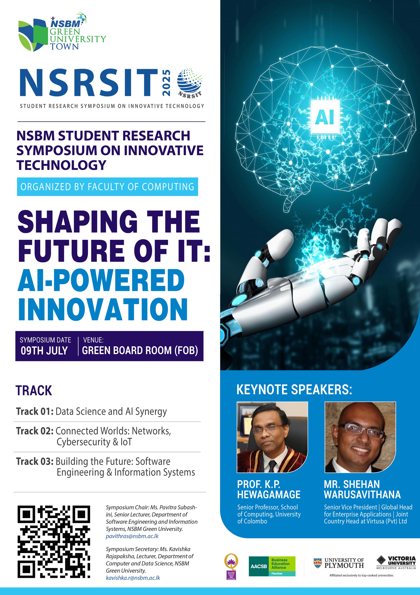 NSBM Student Research Symposium on Innovative Technology 2025 | NSBM